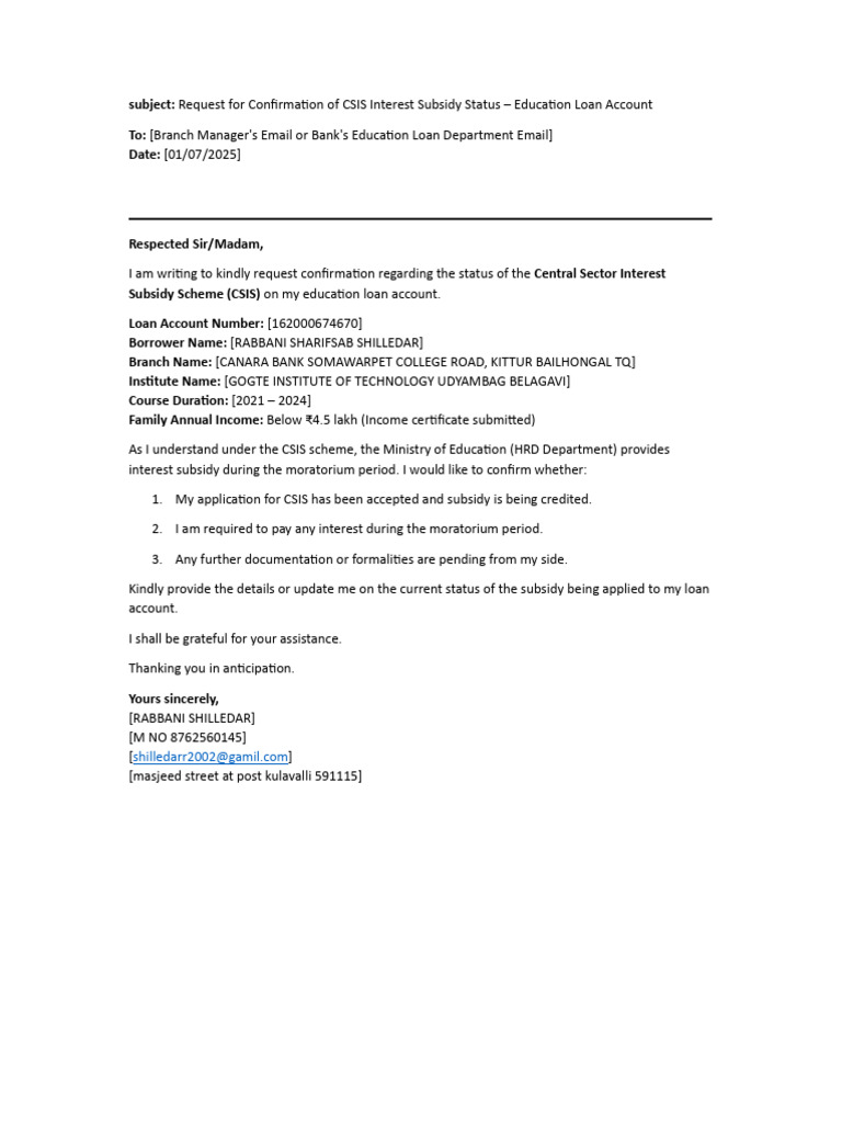 RABBANI SHILLEDAR | PDF