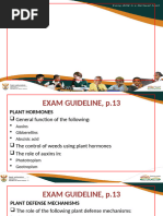 Grade 12 Plant Hormones Overview | PDF | Plant Hormone | Auxin