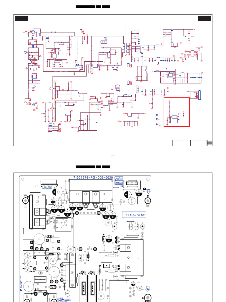 Philips 715G7574 PSU | PDF | Electrical Engineering | Electricity