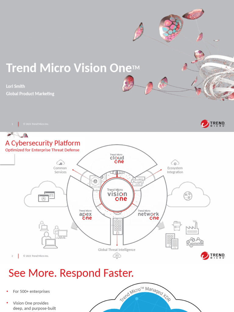 Trend Micro Vision One Solution | PDF | Computer Security | Security