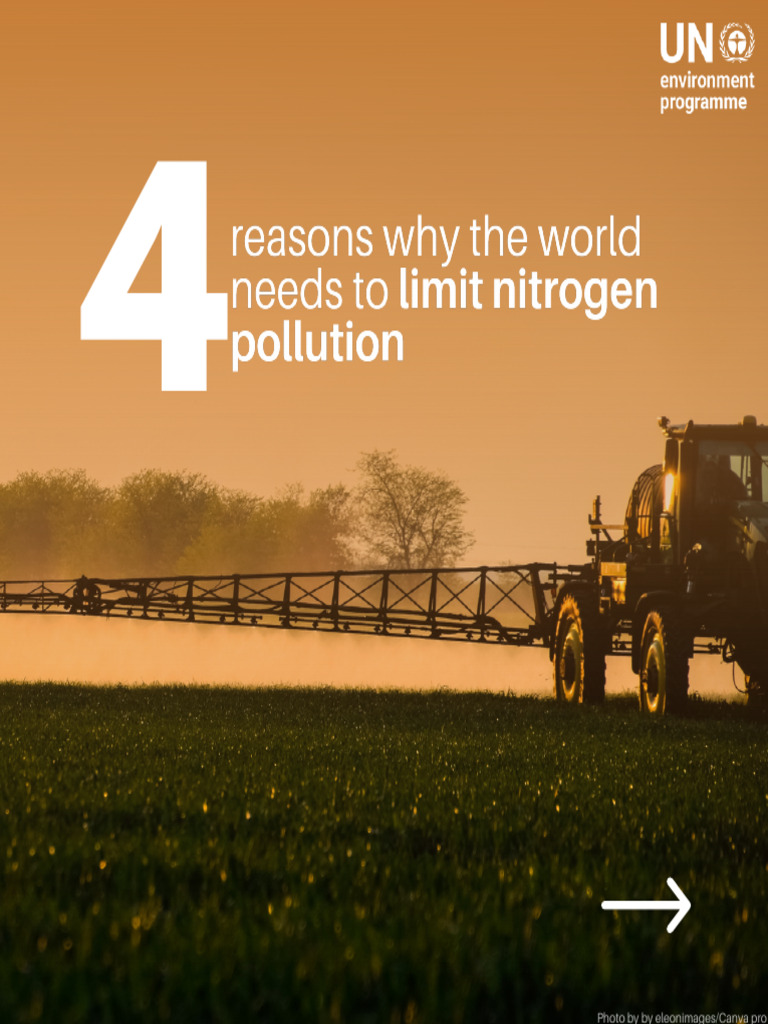 4 Reasons Why The World Needs To Limit Nitrogen Pollution | PDF