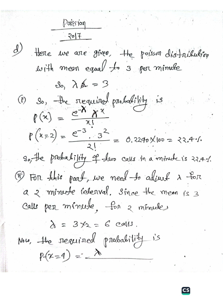 Poisson Math | PDF