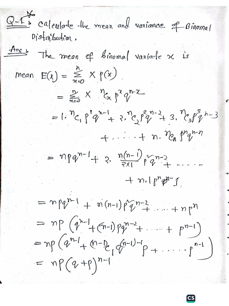 Probability Distribution Theory | PDF