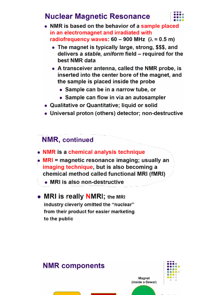 NMR Presentation | PDF