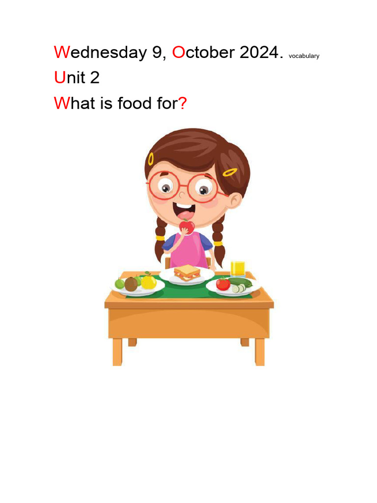 Covers Unit 2 Third Grade | PDF