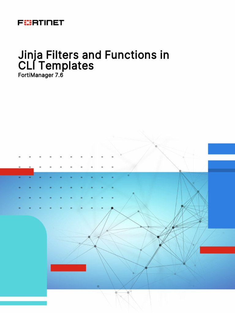 FortiManager-7.6-Jinja Filters and Functions in CLI Templates | PDF ...