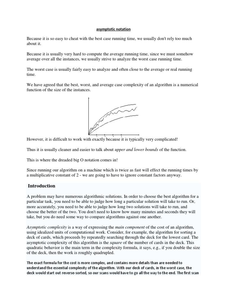 Asymptotic Notations | PDF | Time Complexity | Computational Complexity Theory