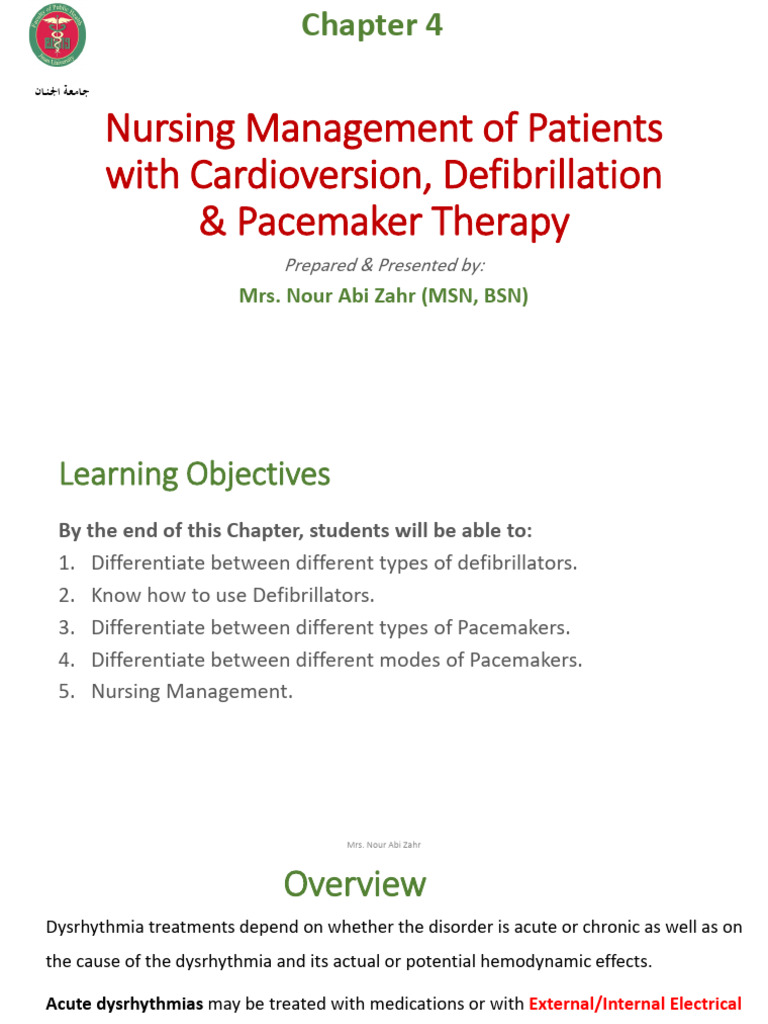 Nursing Care for Cardiac Therapies | PDF | Heart | Atrium (Heart)