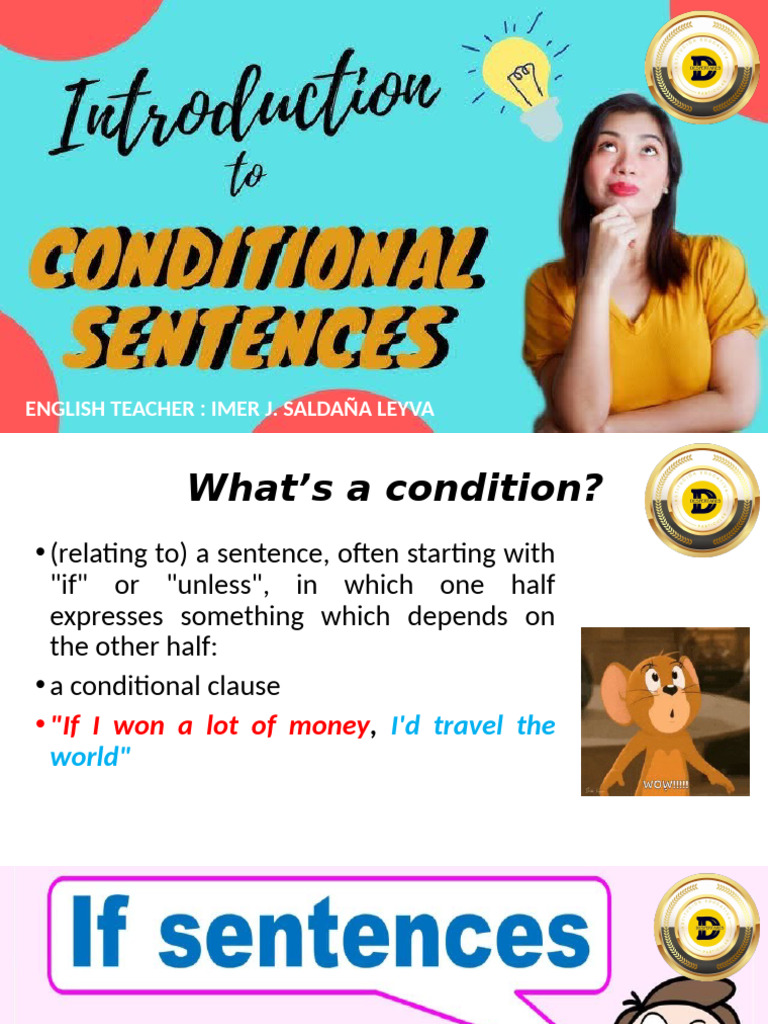 Conditionals - Week 01 | PDF | Linguistics | Grammar