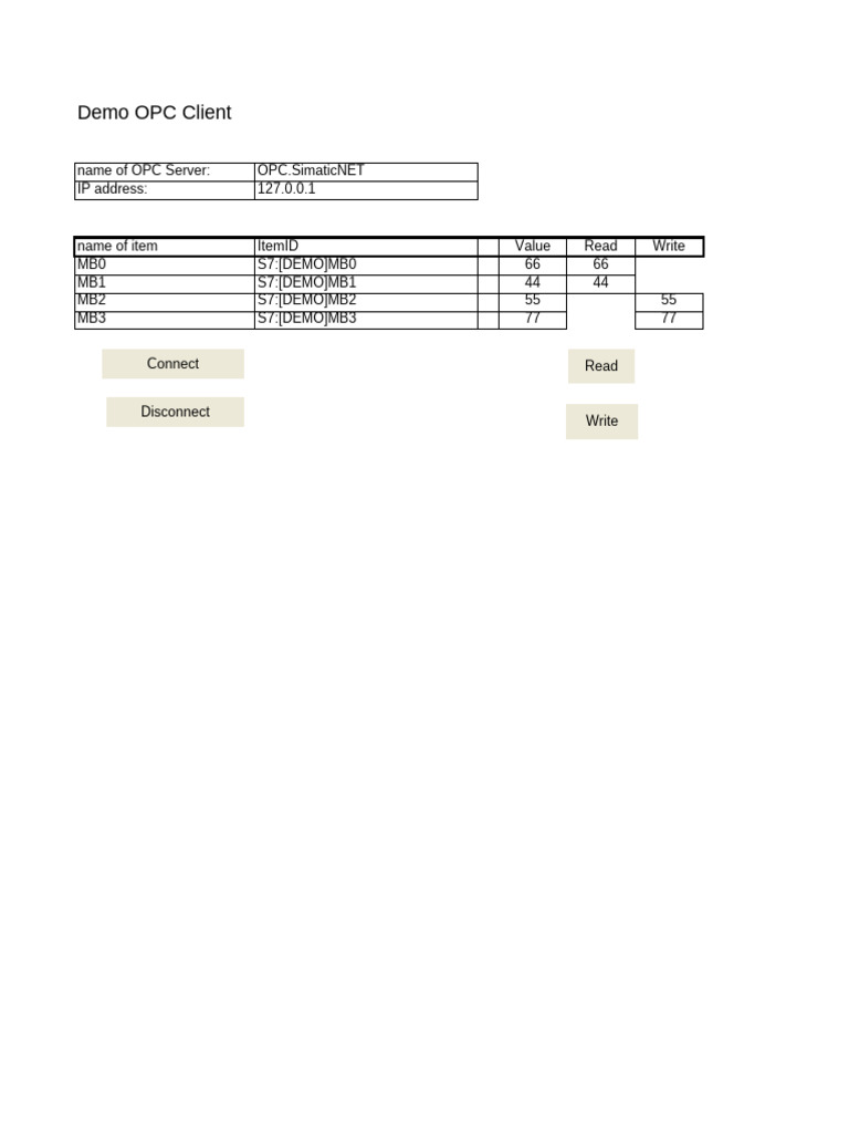 Opc Client 1 | PDF