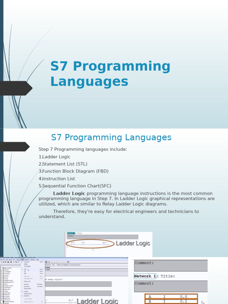 S7 Programming Languages | PDF