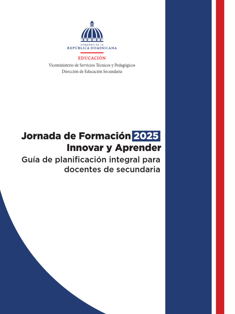 Guía de Planificación Integral Secundaria | PDF | Plan de estudios ...