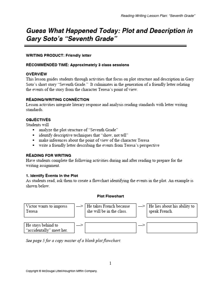 Seventh Grade Reading-Writing Connection - Classzone | PDF | Human ...
