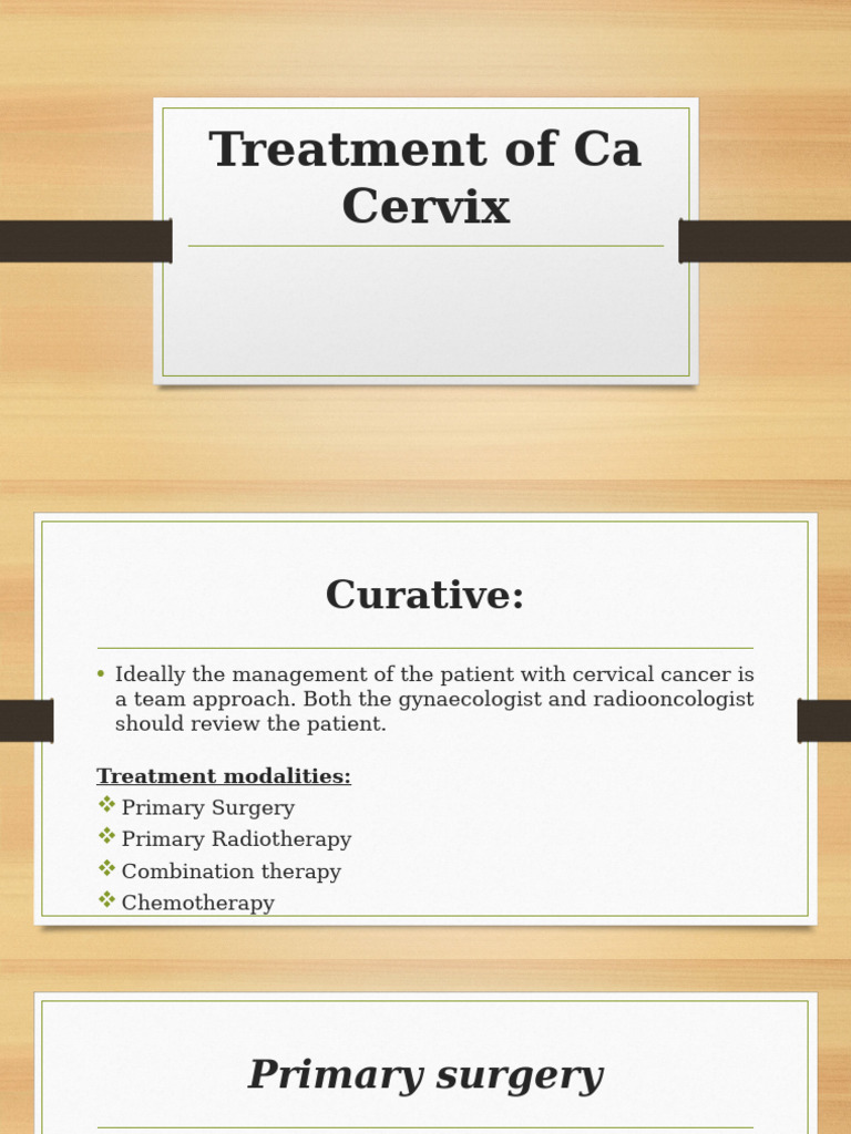 Ca Cervix Treatment-2 | PDF