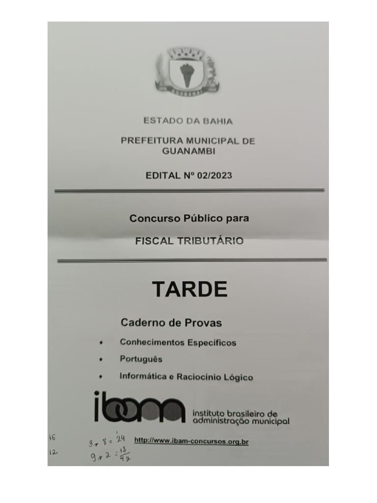 Guanambi Ibam 2023 | PDF