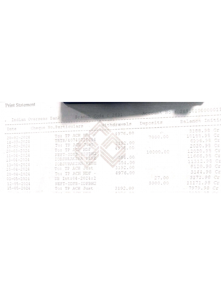 Sbi Passbook PDF 2 | PDF