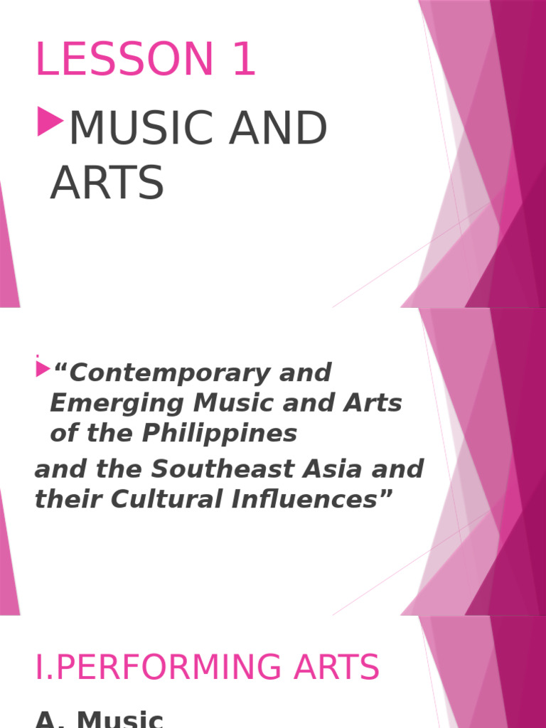 Elements of Music and Arts Overview | PDF | Tempo | Rhythm