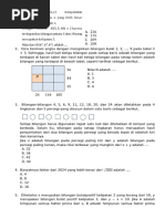 Soal OSN Matematika SMP 2024 | PDF