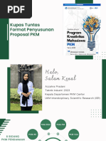 Template Proposal PKM-K 2024 | PDF | Karier & Perkembangan
