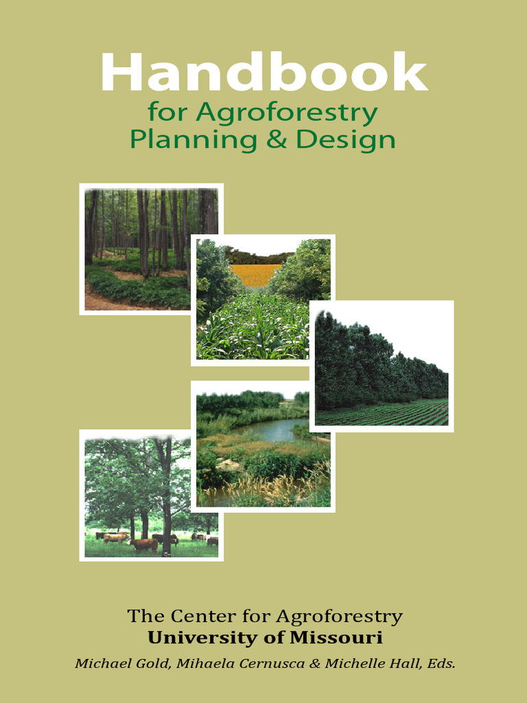 Agroforestry Planning Handbook Guide | PDF | Soil | Market Segmentation