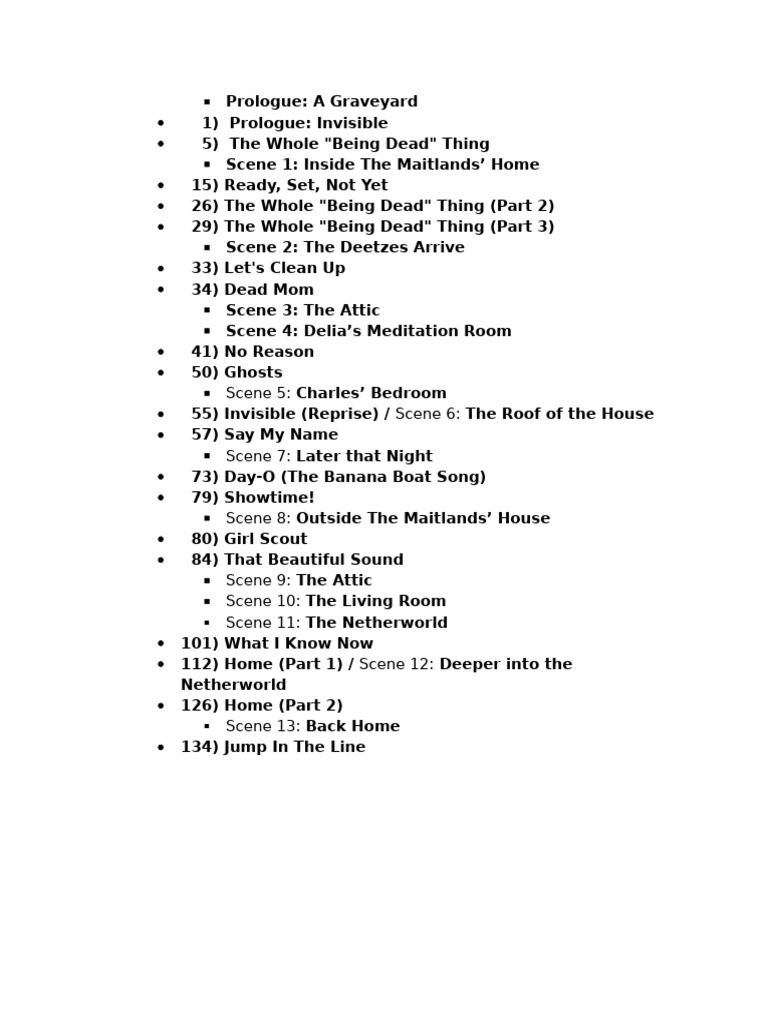 Key Scenes from "Beetlejuice" | PDF