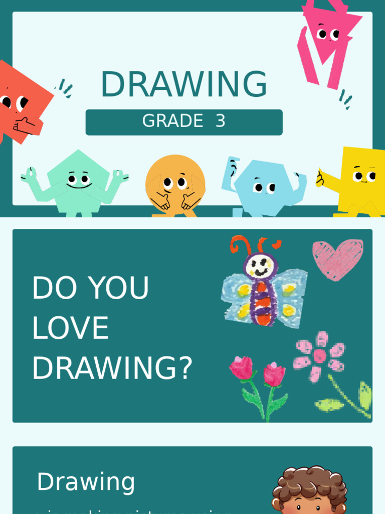 Lesson 1 - Drawing Part 1 | PDF