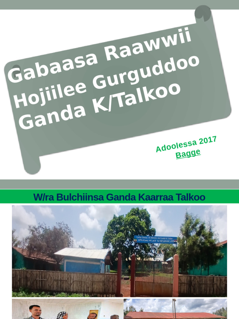 Gabaasa Raawwii 2017 KT | PDF