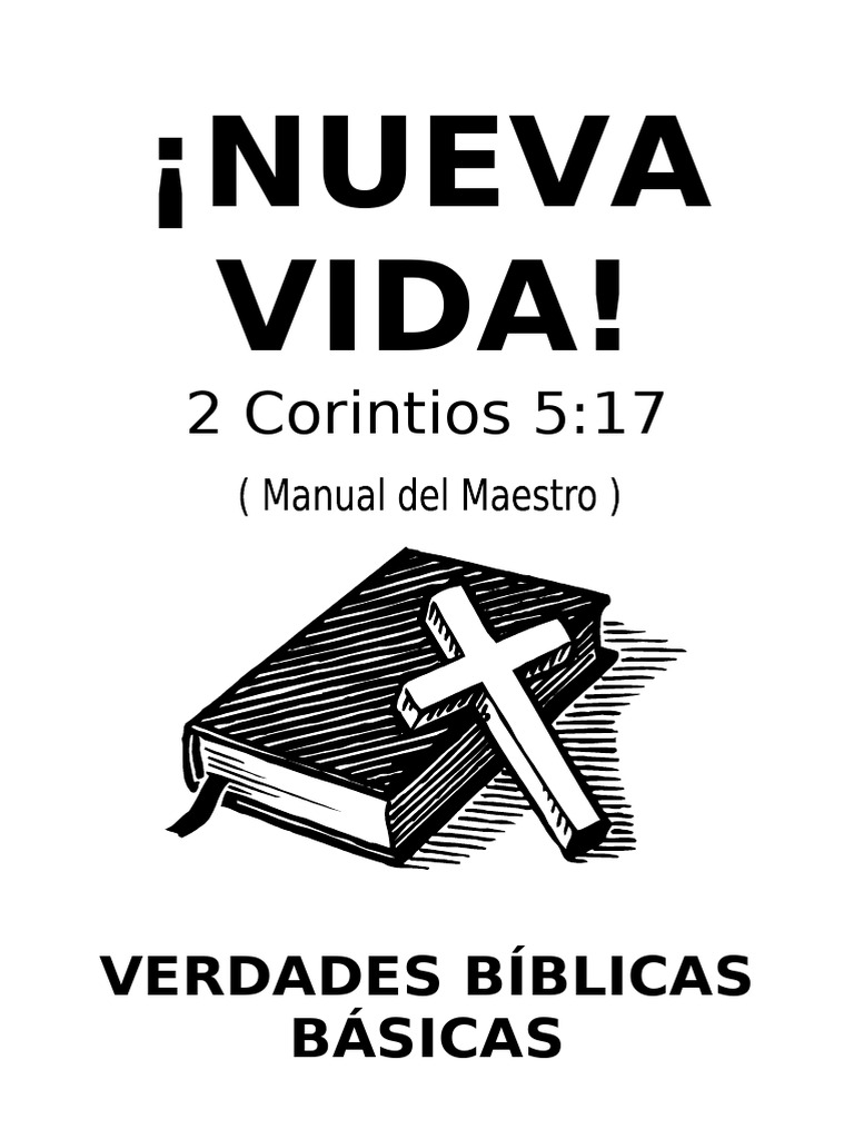 Discipulado Nueva Vida En Cristo Pdf Oración Cristo Título