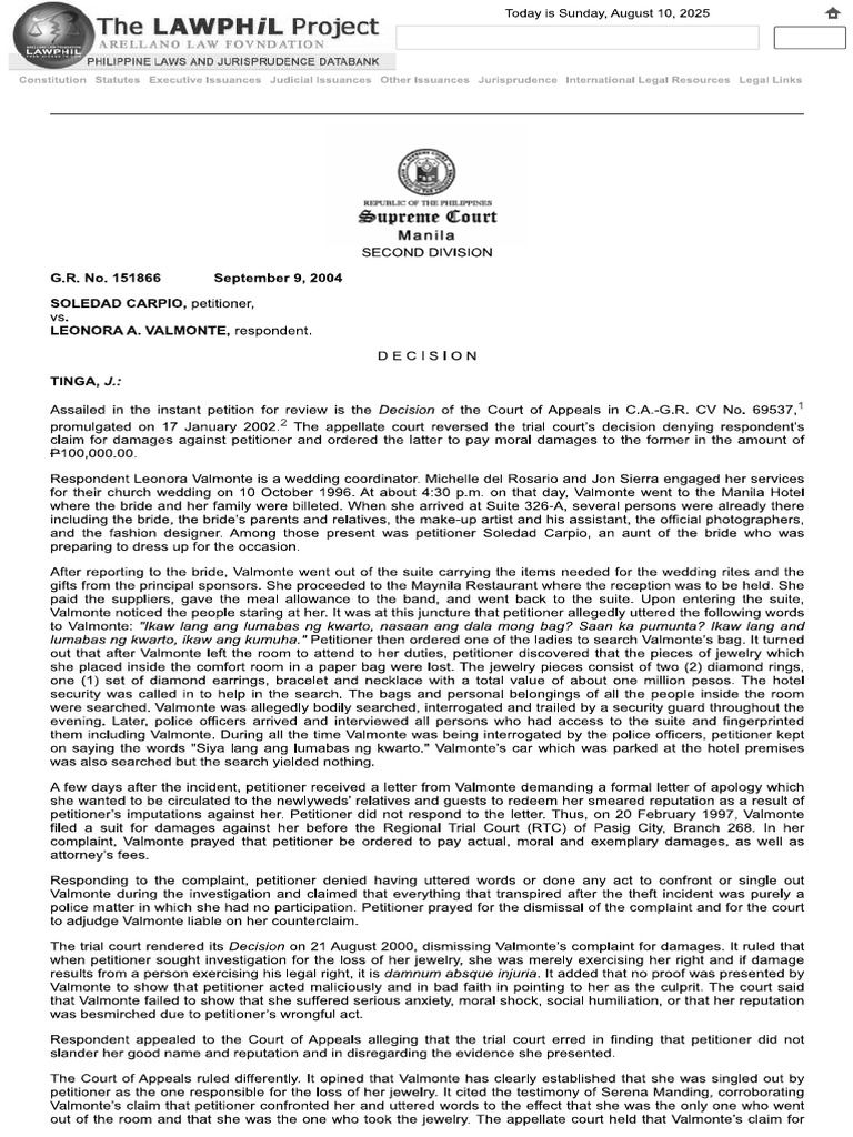 Carpio v. Valmonte | PDF