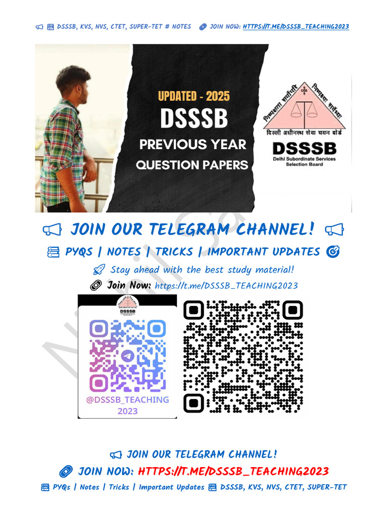 DSSSB PGT Maths 21 July 9am 2025 | PDF | English Language