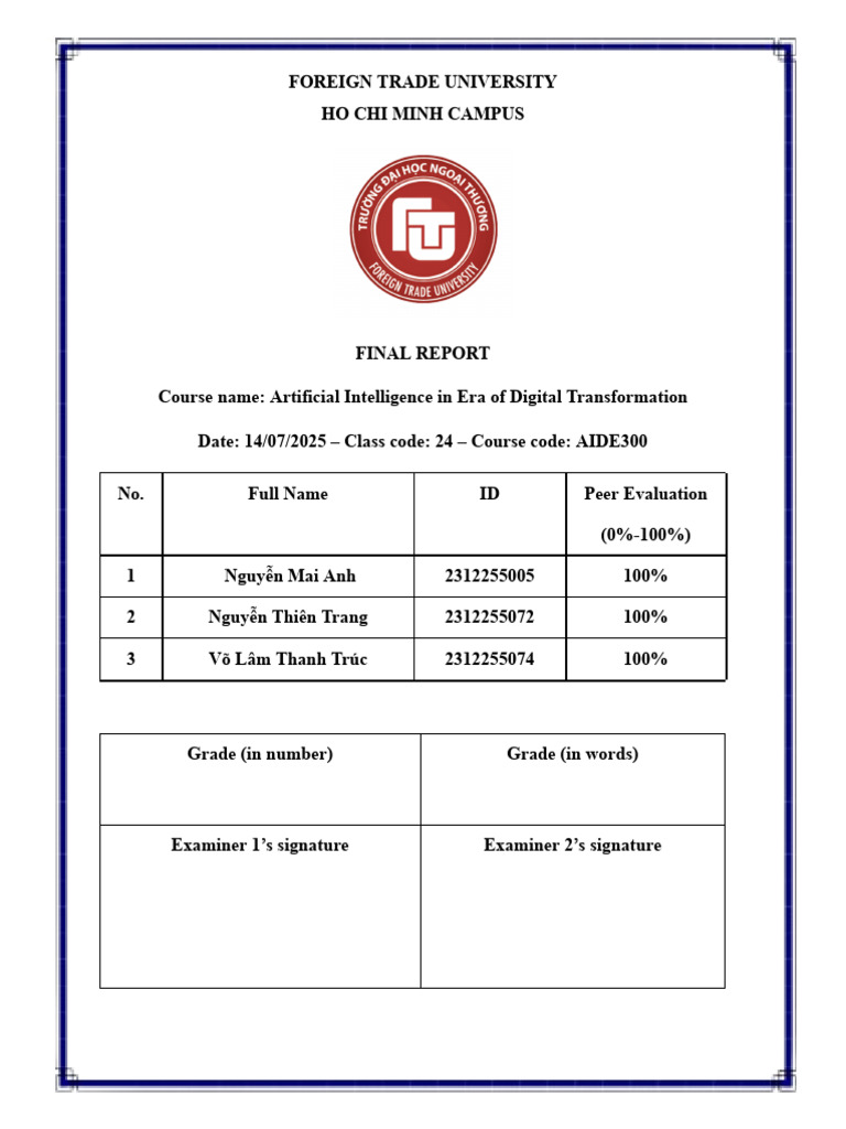 (Aide300) Group 4 - Final Report | PDF | Regression Analysis | Forecasting