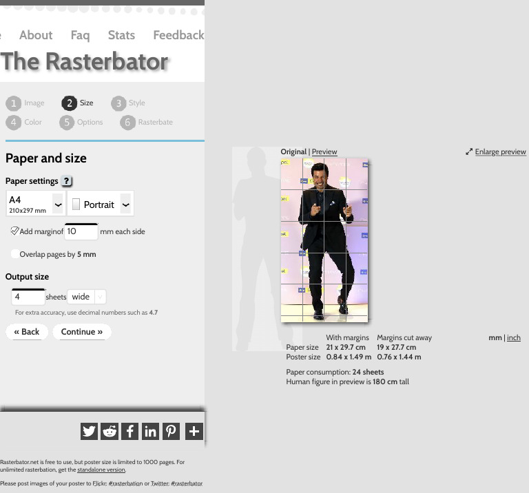 Wall Art Generator - Rasterbator | PDF