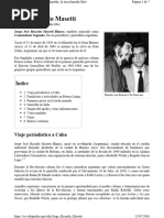 Jorge Masetti de Periodista A Comandante Guerrillero | PDF | Che ...