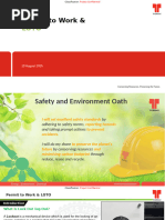LOTOTO Procedure: 9 Steps to Safety | PDF | Safety | Occupational ...