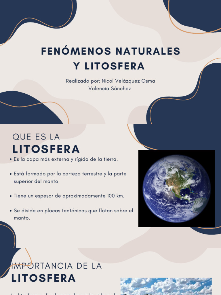 Litosfera y Fenómenos Naturales - 20250806 - 103131 - 0000 | PDF