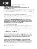 Grade 11 General Science Curriculum Guide | PDF | Science | Learning