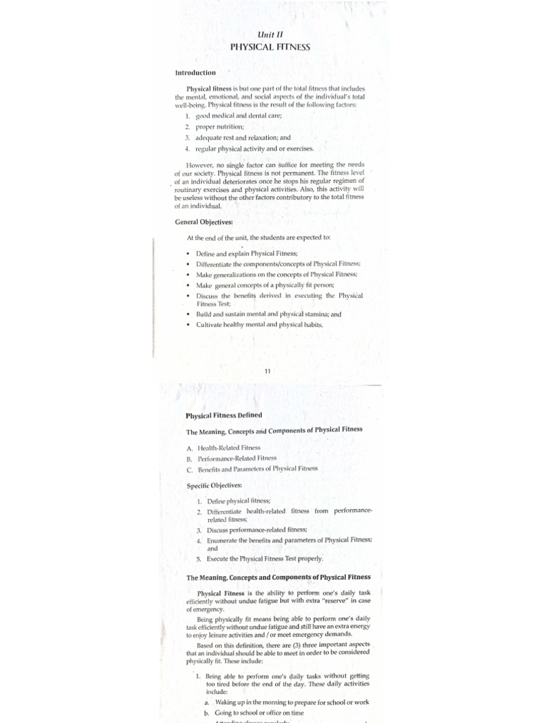 Pathfit 1 Group 1 | PDF