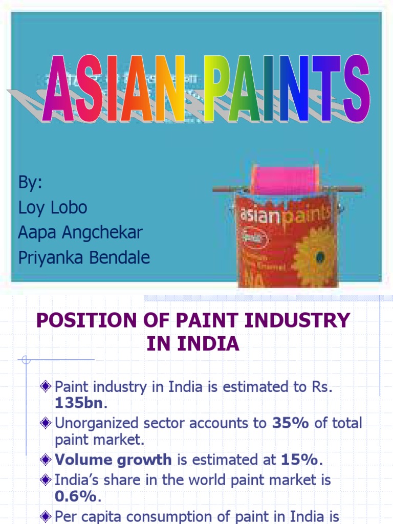 Asian Paints | Supply Chain | Strategic Management
