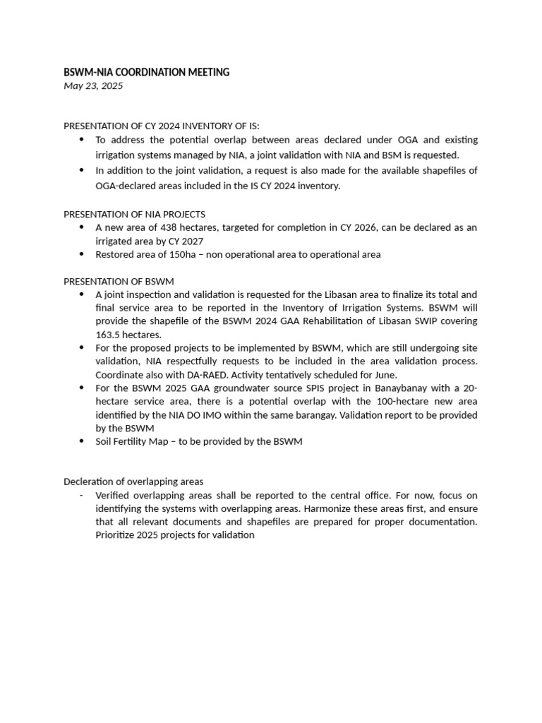BSWM Summary | PDF