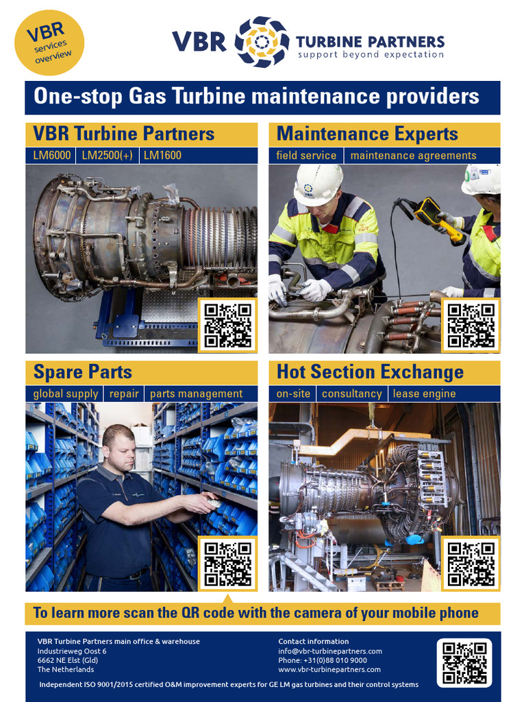 VBR Turbine Maintenance Solutions in NL | PDF