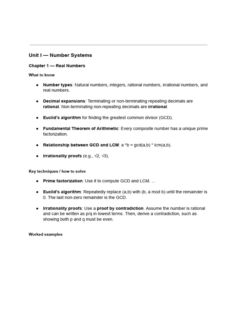 Grade 10 Maths NCERT Overview | PDF | Factorization | Numbers