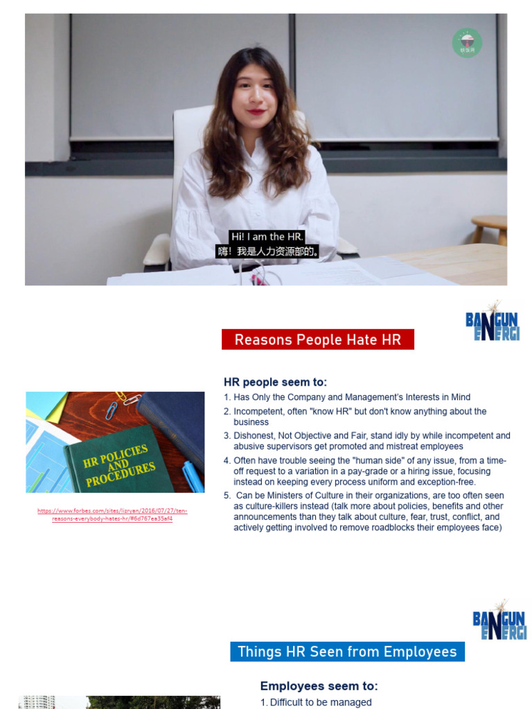 Understanding HR's Role in Business | PDF | Human Resources | Human ...