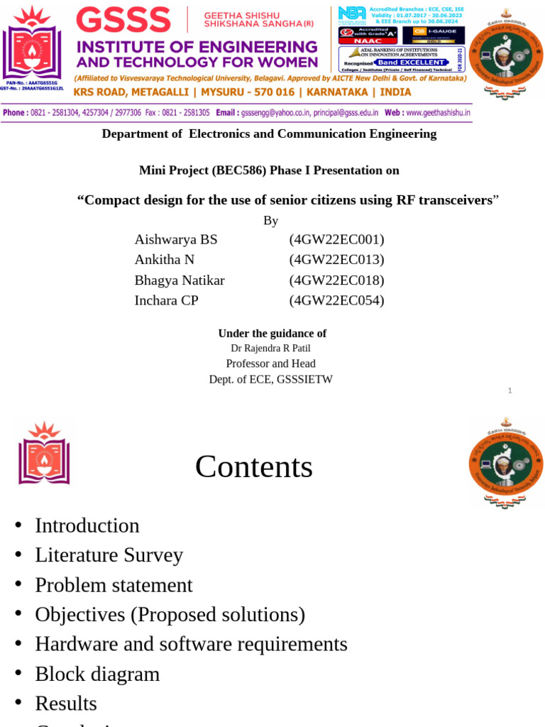MINI PROJECT FINAL PPT | PDF | Wireless Sensor Network | Transmitter