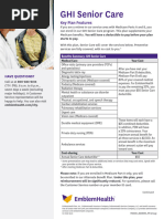 Ghi Senior Care Benefit Flyer 2025 Emblemhealth | PDF | Medicare ...