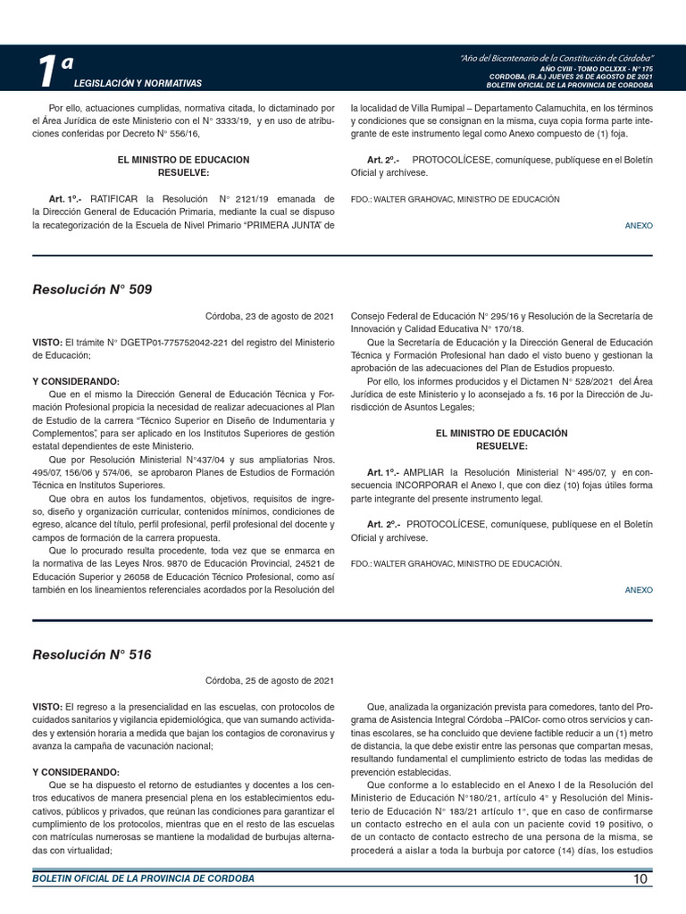 Res.495-07 Tec - Sup.diseño de Indumentaria y Complementos | PDF ...