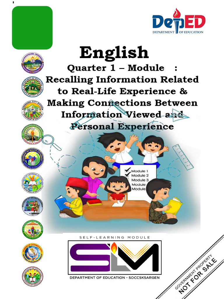 Real-Life Connections in English 6 Module | PDF
