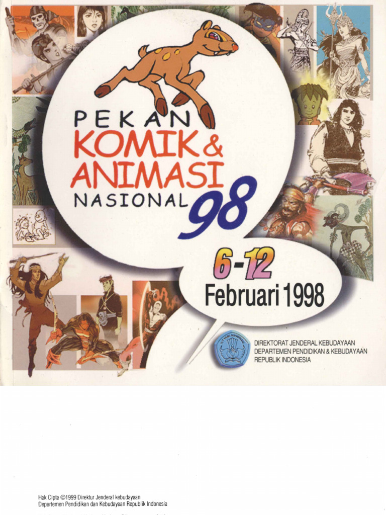 Pekan Komik & Animasi Nasional 98 (6-12 Februari 1998) - Nodrm | PDF