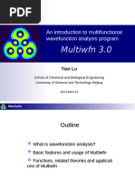 Multiwfn | PDF | Chemical Bond | Molecules