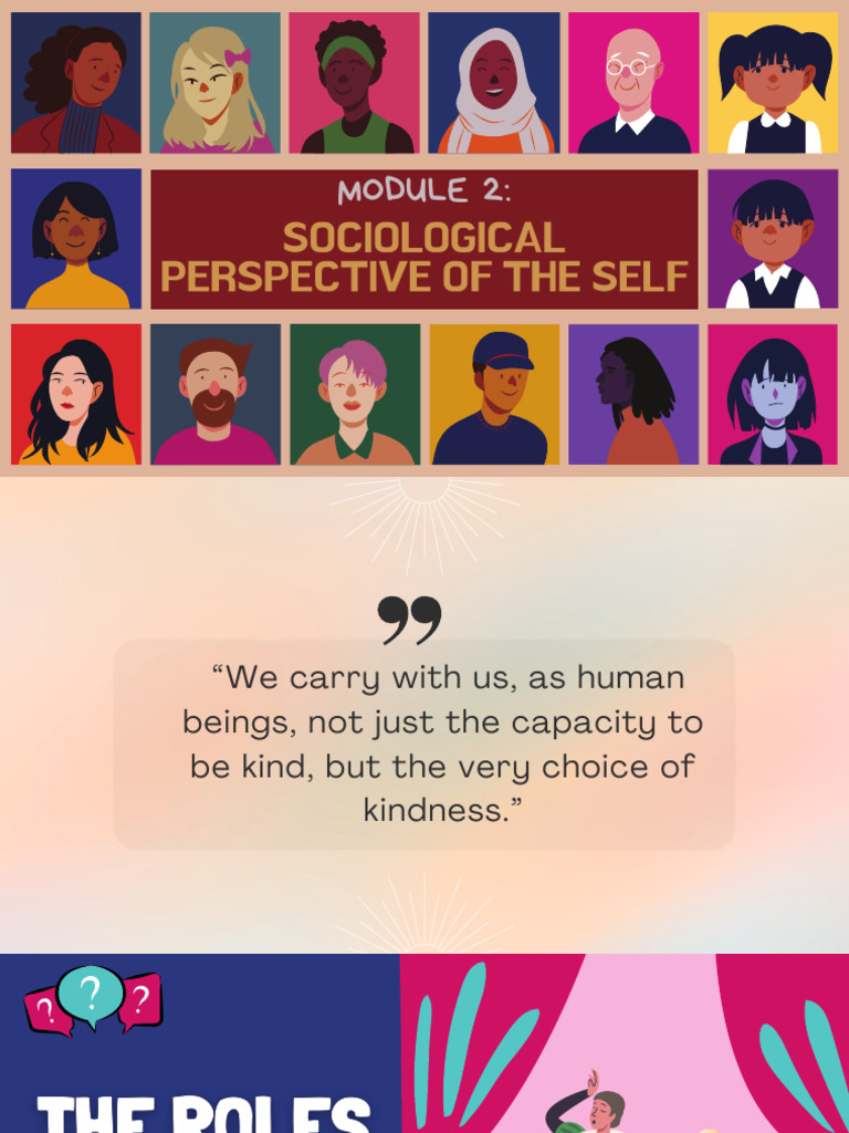 Sociological Perspective of The Self | PDF | Socialization | Social ...