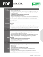 SCBA User Manual and Maintenance Guide | PDF | Valve | Breathing